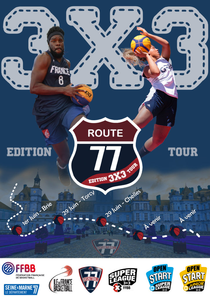 LANCEMENT DU 3X3 ÉDITION TOUR - Basket77